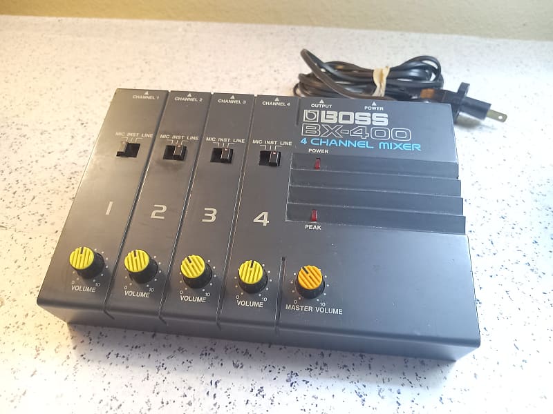 Boss BX400 4 Channel Mixer | Reverb