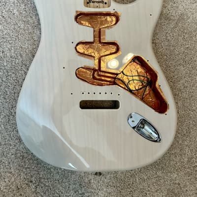 Warmoth Strat Body - Transparent White / Mary Kay | Reverb