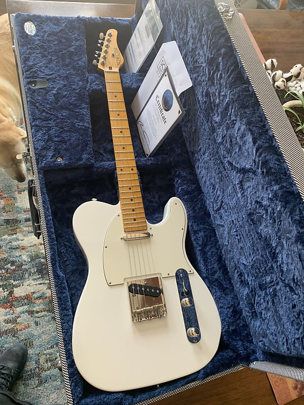 2020 USA Schecter Custom Shop PT - White | Reverb