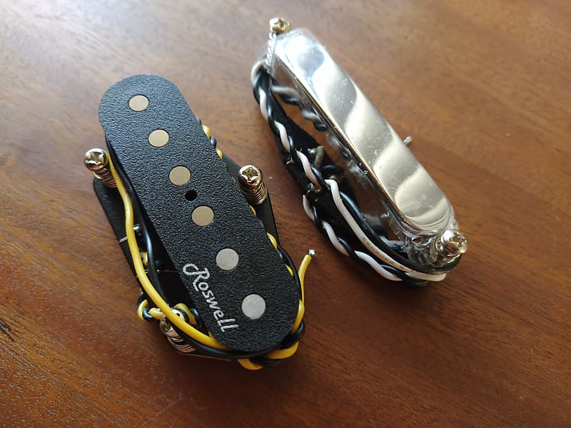 Roswell Tele Vintage pickup set / Telecaster single coil | Reverb