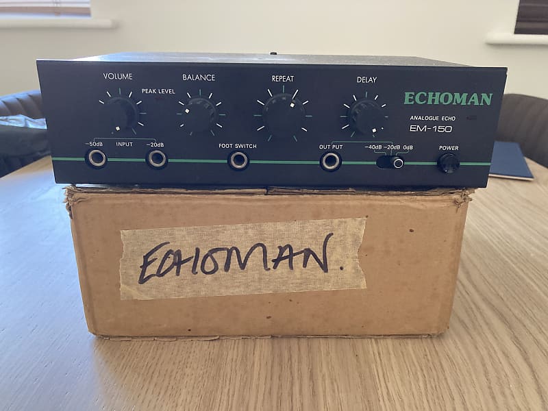 Echoman Analogue Echo EM-150 - Black | Reverb