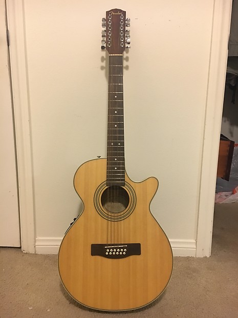 Fender 12-string acoustic electric | Reverb