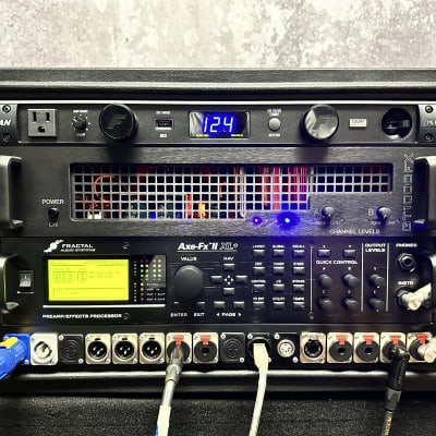 Axe FX II XL+ 6U Rack with Matrix GT1000FX Power Amp Furman | Reverb