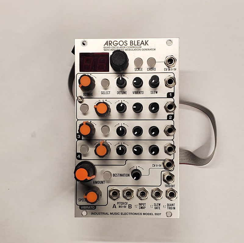 Industrial Music Electronics Argos Bleak Chord Generator | Reverb