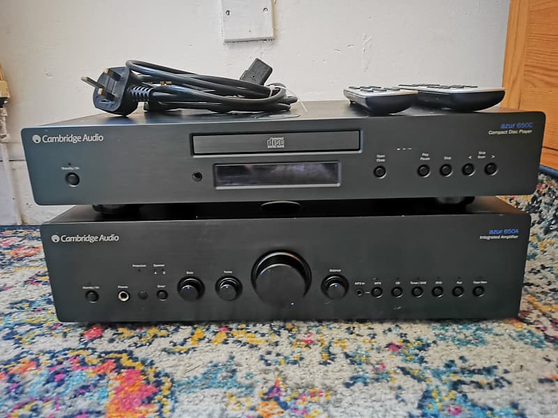 Cambridge Audio 650A 650C 2010 - Black | Reverb