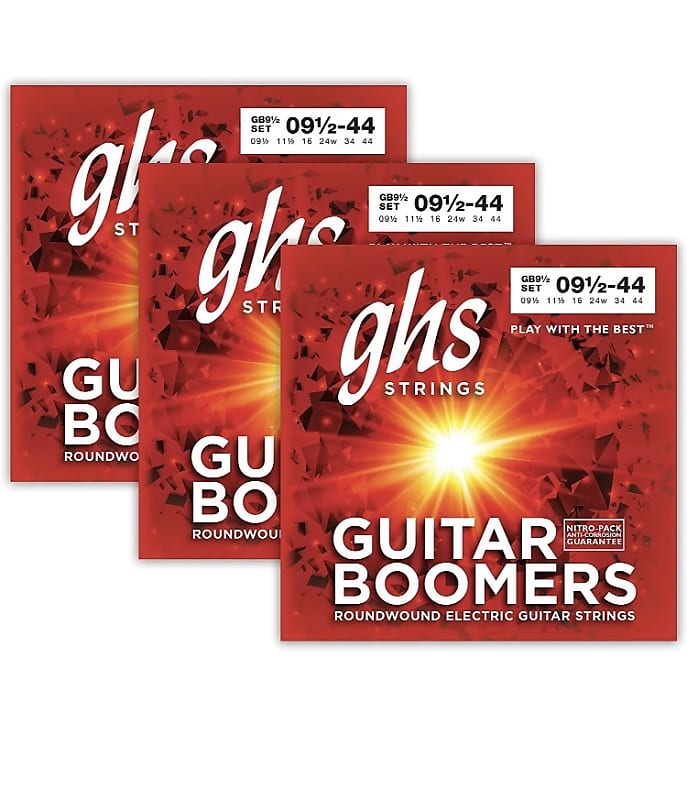 GHS 9 1/2 -44 boomers (3) pack | Reverb