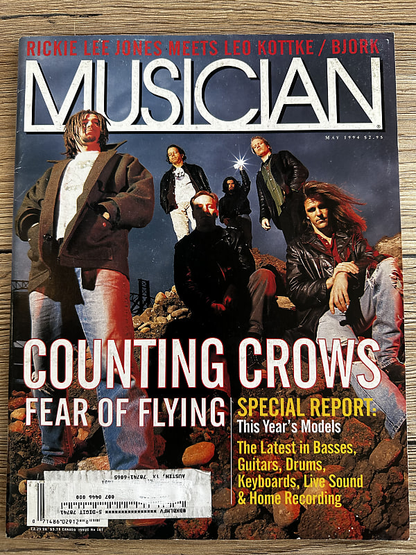 Musician Magazine Counting Crows May 1994 Back Issue | Reverb