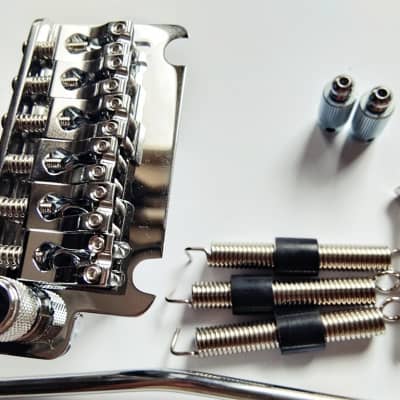 Gotoh T1502 Chrome Tremolo Bridge Set | Reverb