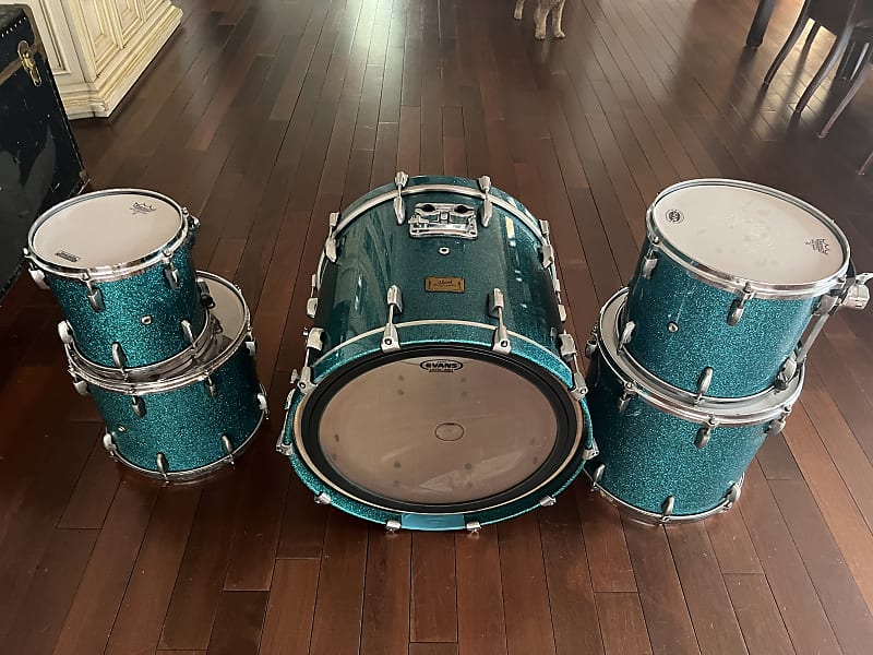 Pearl Master Studio Birch - 5 Piece Drum Set (22, 16, 14, 13, | Reverb