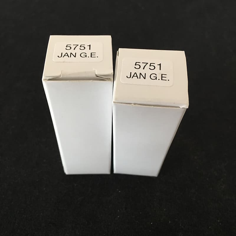 G.E. JAN 5751 W Military Surplus Low Noise 12AX7 Variant | Reverb