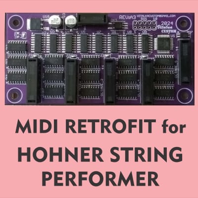 Crumar Trilogy MIDI kit retrofit Vitalka Custom | Reverb