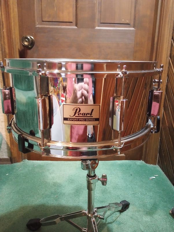 Pearl Export Pro Series 14x6.5 Snare Drum 1990's Chrome | Reverb