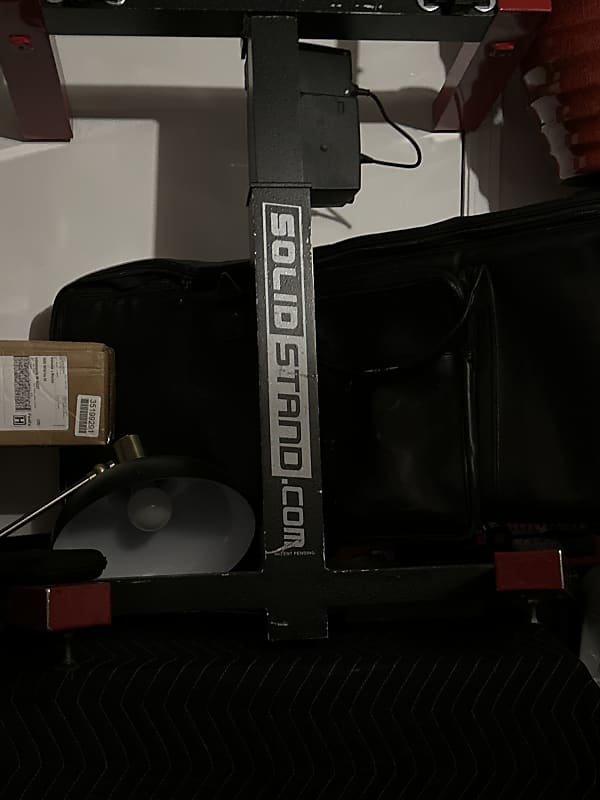 SolidStand Breakdown stand. 2000’s - Black/red | Reverb