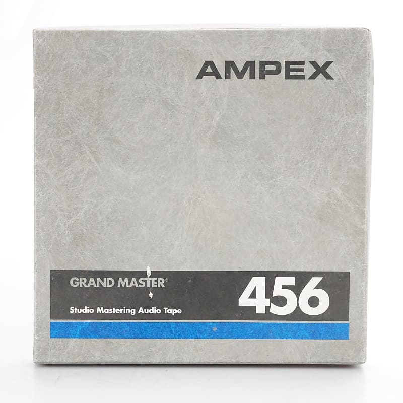 Ampex 456 1/2" Studio Mastering Audio Tape Reel #52084 | Reverb