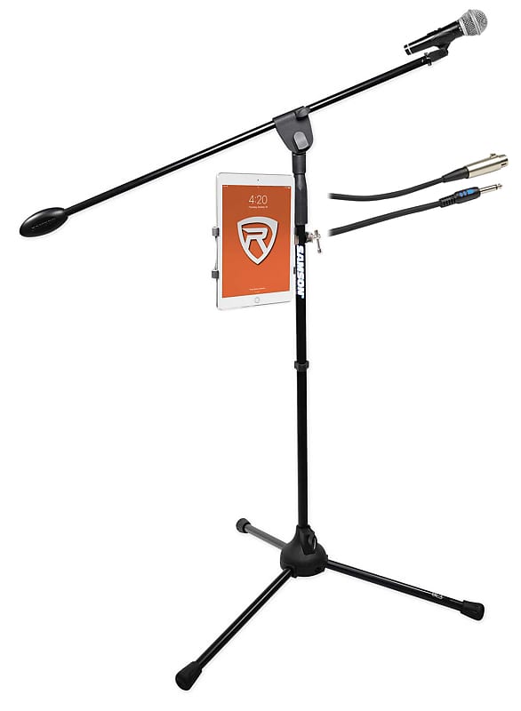 Samson Microphone+Tripod Base Mic Stand w/ 31" | Reverb
