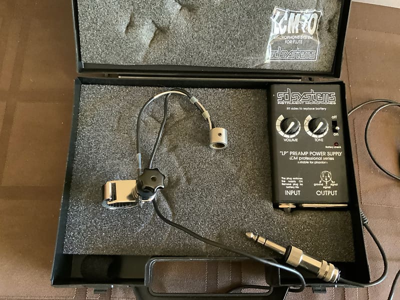 SD SYSTEMS LCM 70 Flute Mic with Preamp and Case | Reverb