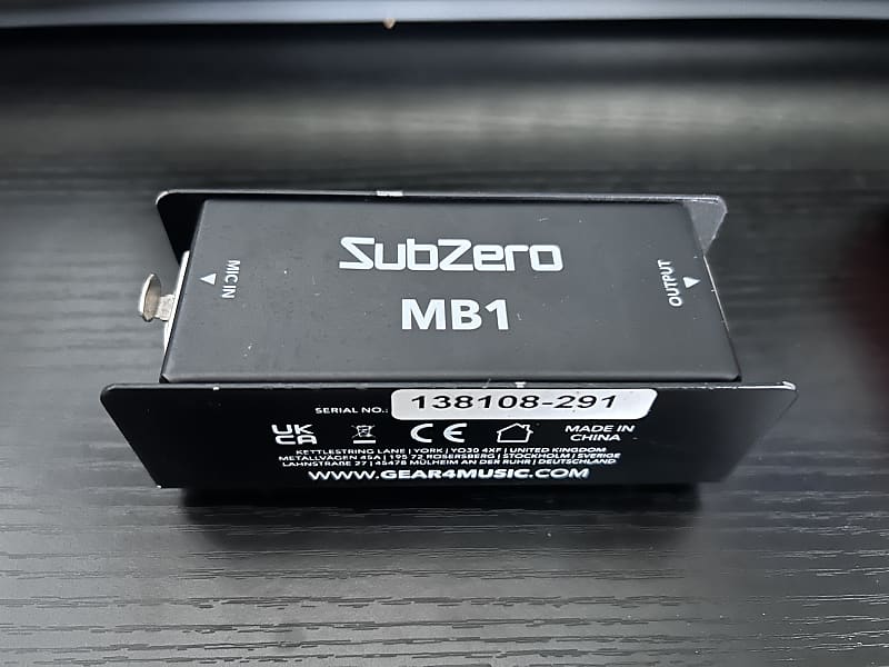 SubZero MB1 2022 | Reverb