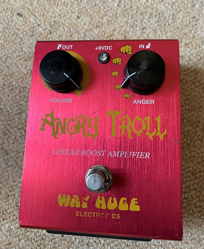 Dunlop Way Huge WHE101 Angry Troll Linear Boost Amplifier | Reverb
