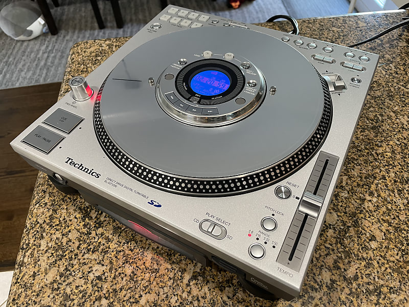 Technics SL-DZ1200 DJ CD SD Digital Turntable Scratch | Reverb
