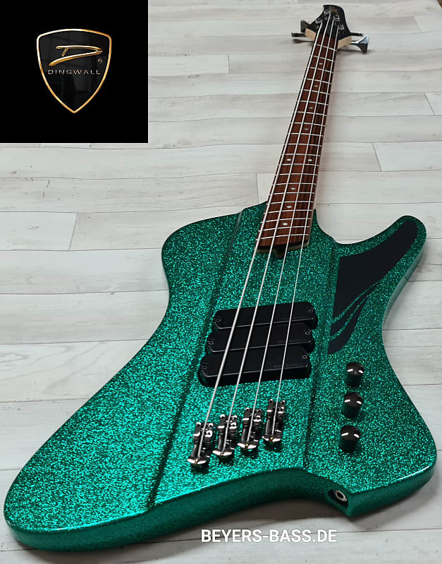 Dingwall D-Roc Standard 4 PF, Aquamarine Metalflake | Reverb Romania
