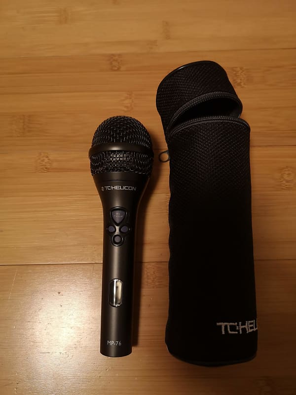 TC Helicon Used MP-76 Dynamic Microphone 2010s - Black | Reverb