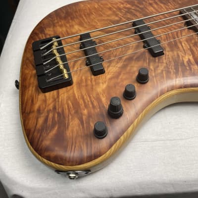Brubaker JBX-5 5-string J-style Bass - 34" scale length | Reverb