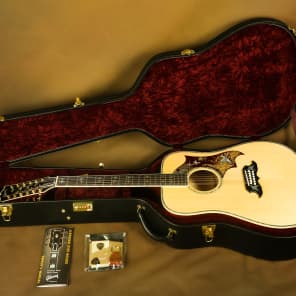 Gibson Doves in Flight 12 String Rare Custom Acoustic Guitar | Reverb