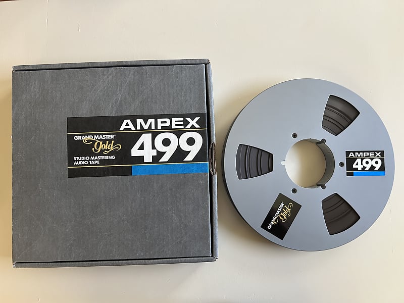 Ampex 499 1-inch Audio Tape 10.5x2500 (used) | Reverb