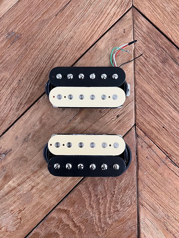 StewMac Golden Age 2020 Hot Humbucker Set - Zebra | Reverb