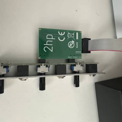 2hp DC 2019 - Silver offset, eurorack module | Reverb UK