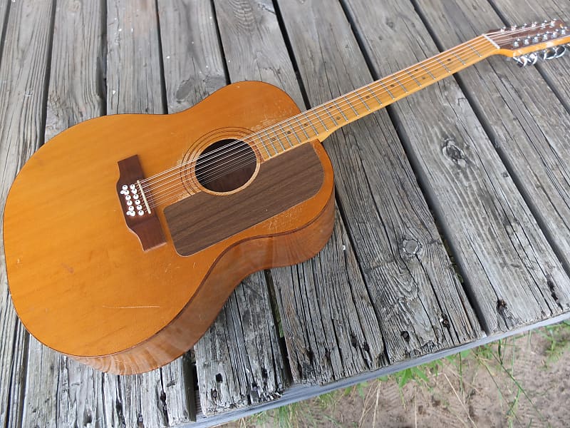 Ernie Ball Earhtwood 12 String Acoustic Guitar Uber Rare 70s | Reverb