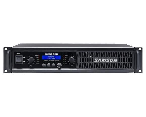 Samson SASXD7000 Power Amplifier with DSP | Reverb