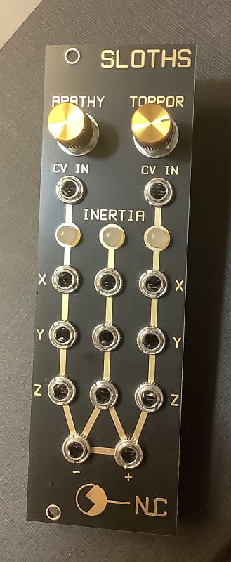 Nonlinearcircuits Triple Sloth - Black / Gold | Reverb