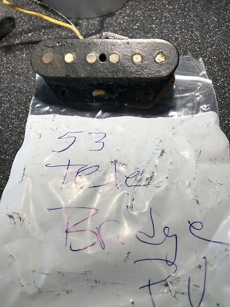 Orig 1953 Fender Telecaster bridge pickup | Reverb