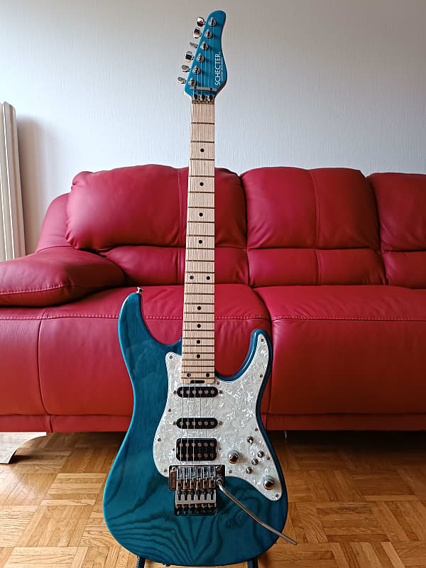 Schecter Japan BH-1 limited edition 2023 - See through indigo | Reverb