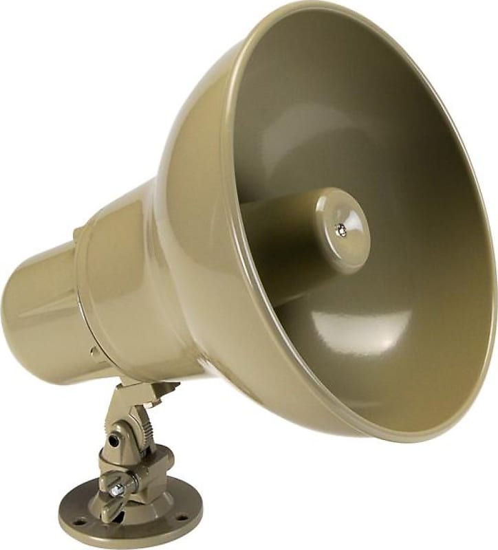 Double Re-entrant Paging Horn with Adjustable Mount Base | Reverb