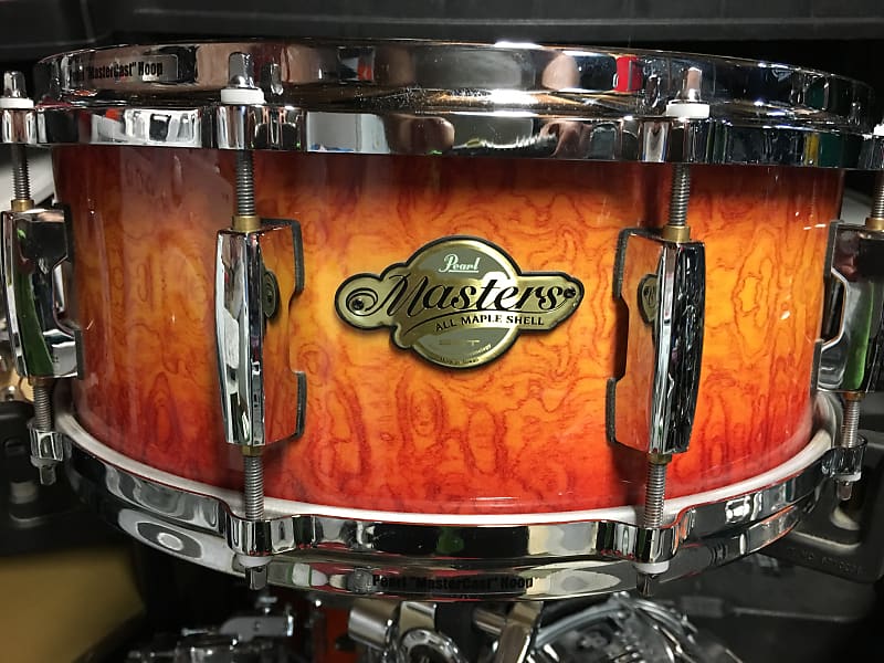 Pearl Masters MCX 2011 Quilted Bubinga Sunburst | Reverb