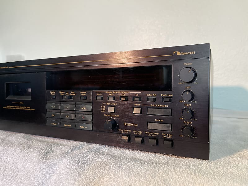 Nakamichi CR-7A Cassette Deck - Willy Hermann Rebuilt | Reverb
