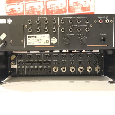 TEAC 2A + MB20 vu-meter Analog 6 inputs Mixer 1978 | Reverb