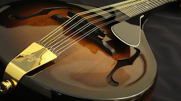 Rigel A+ Deluxe Mandolin Internal Pickup 2008 Two Tone | Reverb