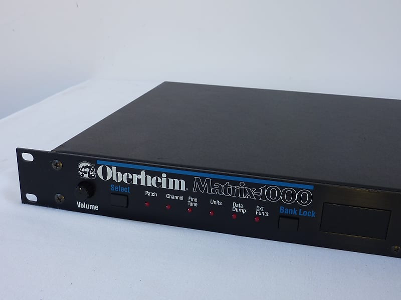 Oberheim Matrix 1000 with V1.2 - Serviced | Reverb France