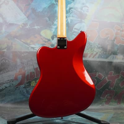Schecter AR-06 Jaguar Offset 2000's Candy Apple Red MIJ Japan | Reverb