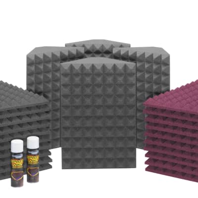 Universal Acoustics Saturn-3 Room Kit, Charcoal/Burgundy | Reverb