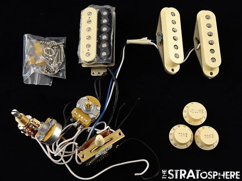 Fender American Professional II HSS V-Mod Strat PICKUPS POTS | Reverb