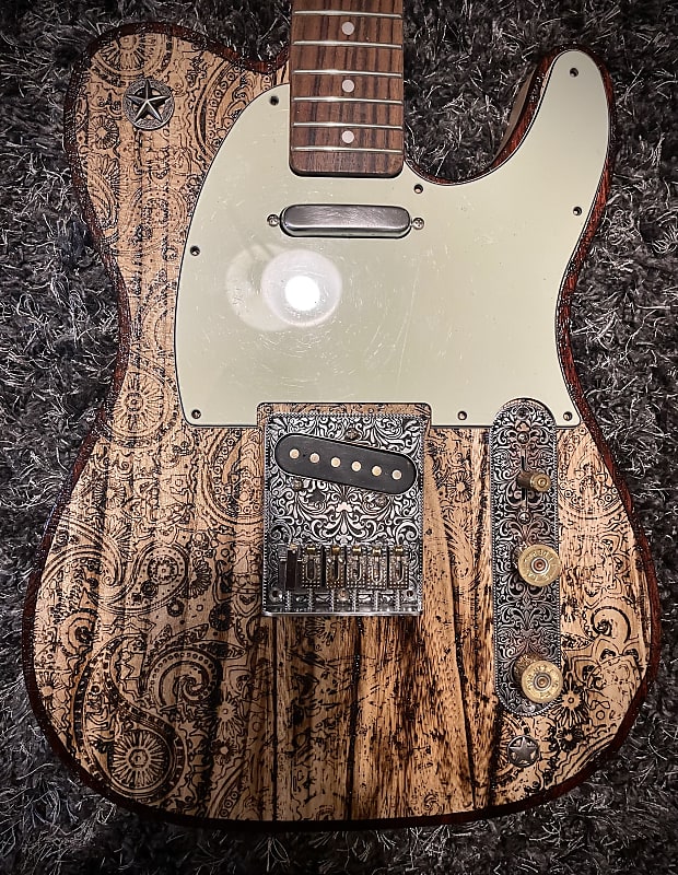 Pistols Crown Barncaster 2022 Natural paisley | Reverb