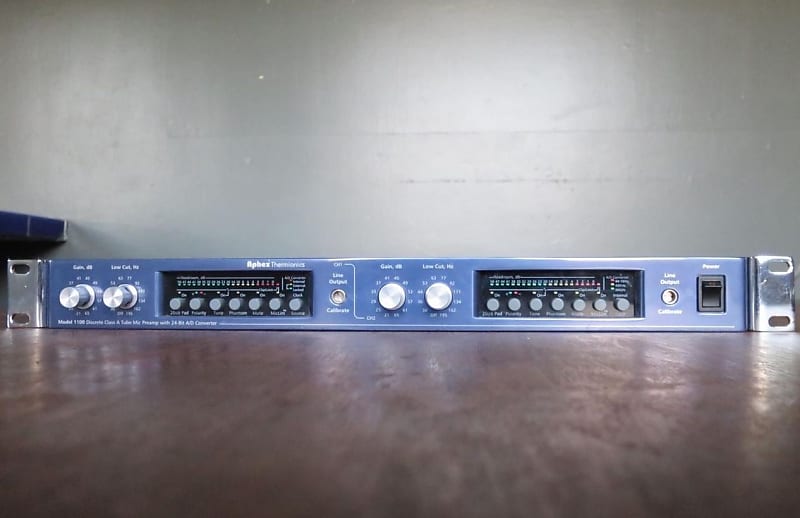 Aphex Thermionics 1100 mkII brand new stereo tube preamp with | Reverb