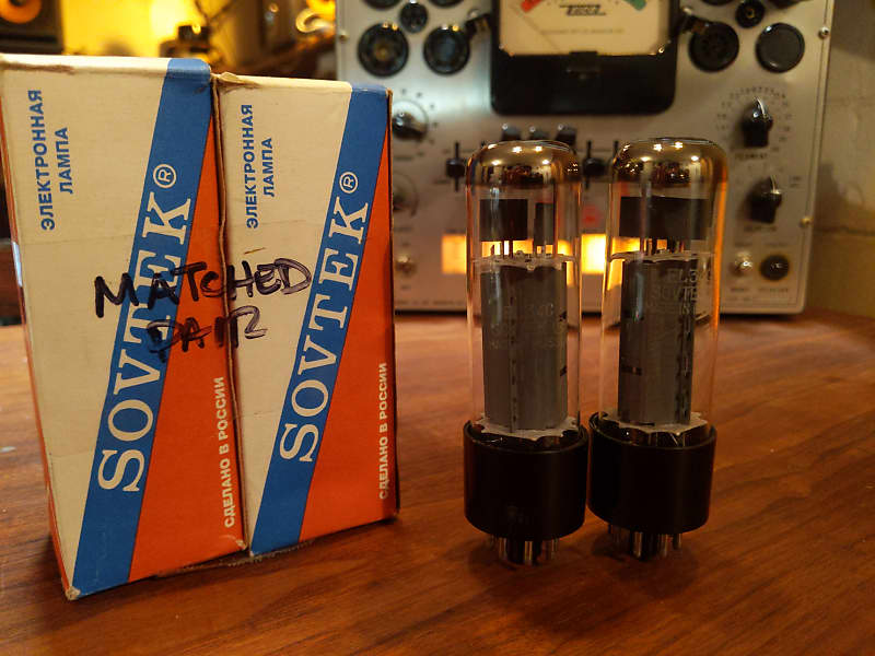 2 x Sovtek EL34 / EL34G Boxed (Matched Pair) | Reverb UK