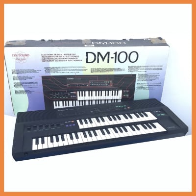 Casio DM-100 Sampling Keyboard (SK-1, 5, 8 rare big brother) | Reverb