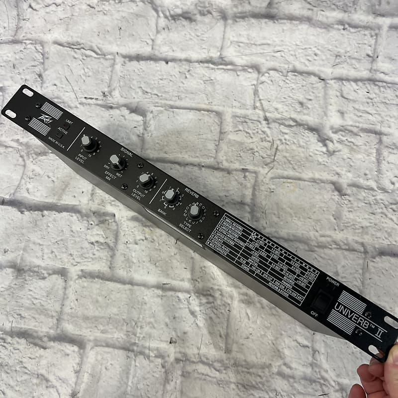 Peavey Univerb II Outboard Rack Reverb with Power Supply | Reverb