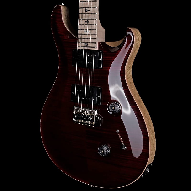PRS Wood Library Custom 24 Flame 10 Top Korina Back Red Tiger | Reverb